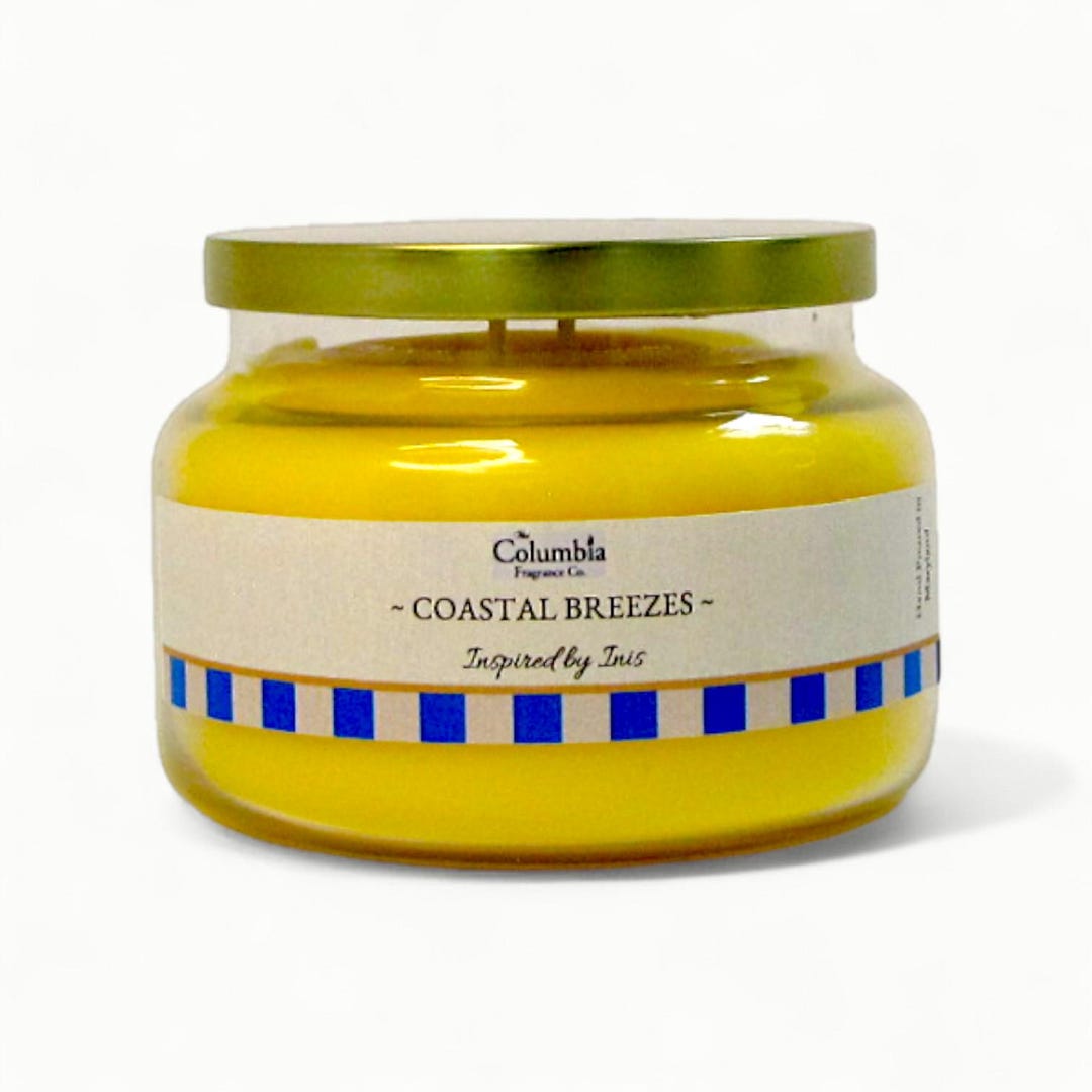 Inis Scent, Beach Scent, Coastal Breezes Candle, 10 Oz - Etsy