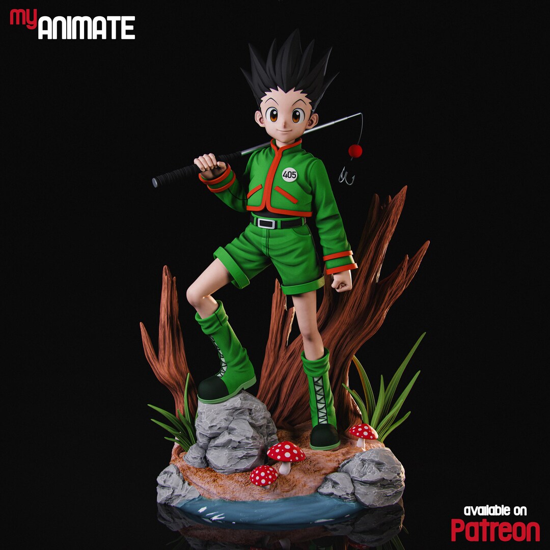 Gon Freecss Hunter X Hunter Inspired Fan Art 1/8 Scale Resin Statue ...