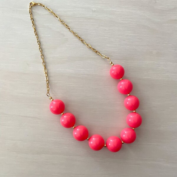 Neon Necklace - Etsy