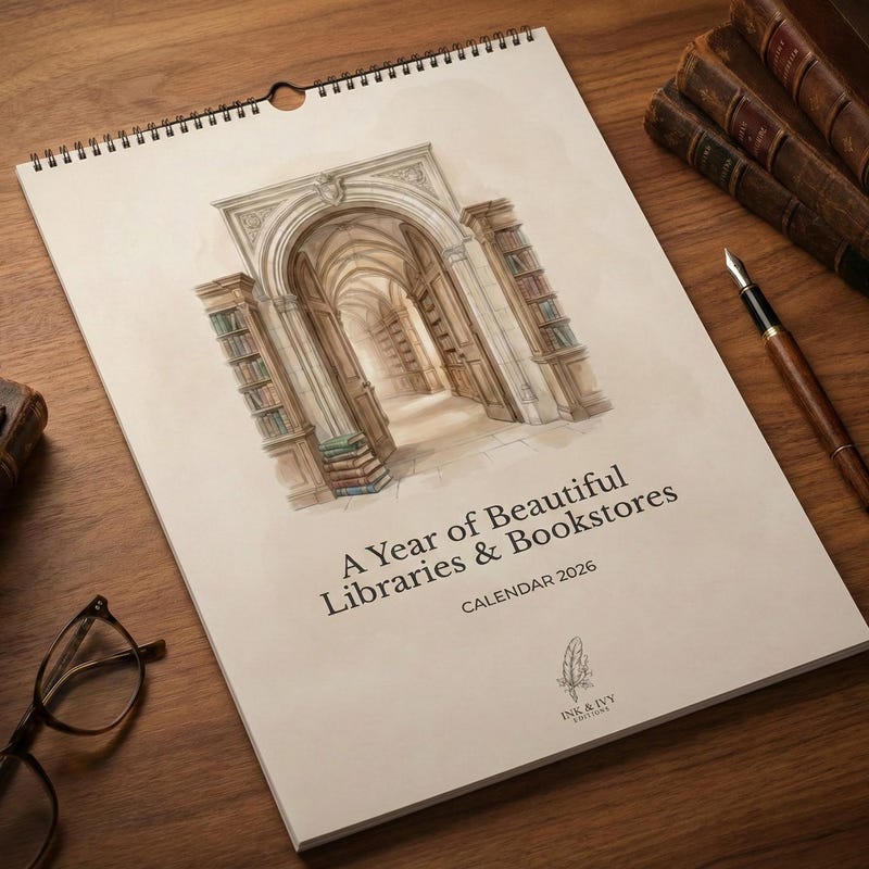 2026 Book Calendar - Etsy New Zealand