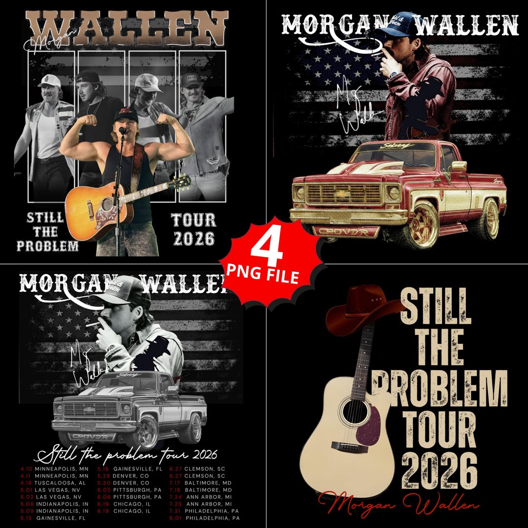 Morgan Wallen 4 PNG FILE Digital Download Ready to Print - Etsy