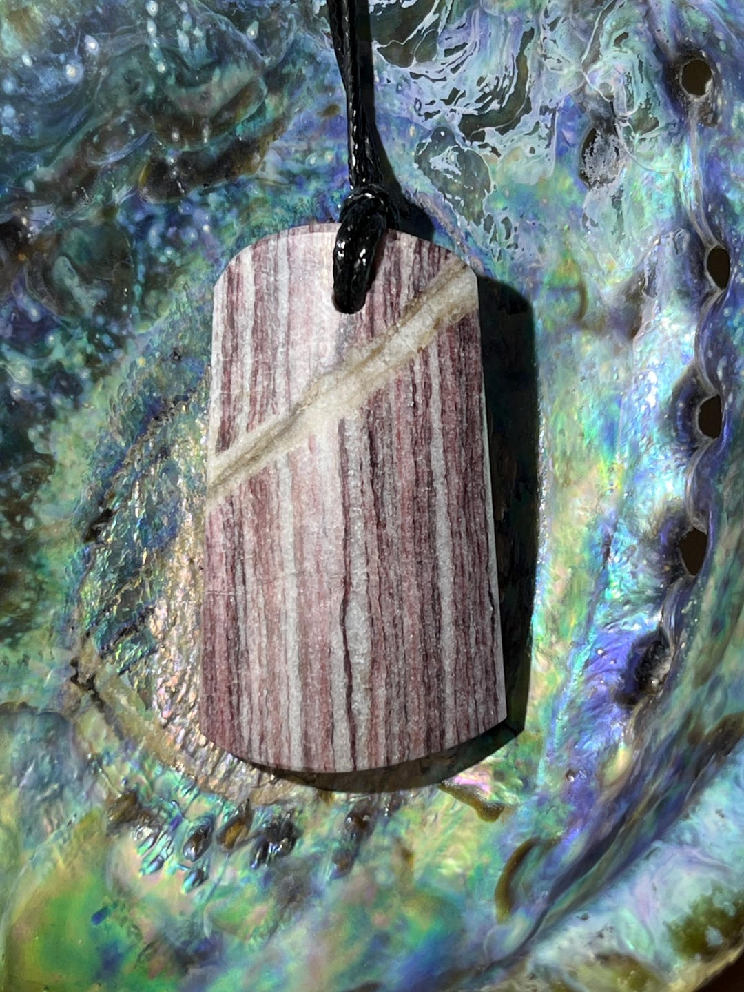 New Zealand Aroha Stone Necklace #1930 - Etsy