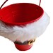 Santa Bucket, Santa Pail, Santa Christmas Decoration, Santa Claus ...
