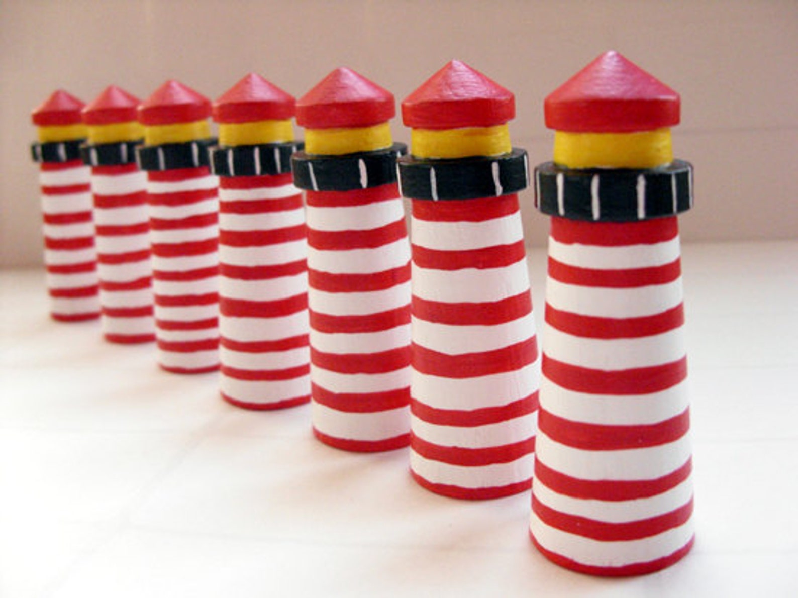 Lighthouse Ornament - Wedding Favor Lighthouse Decor - Christmas ...