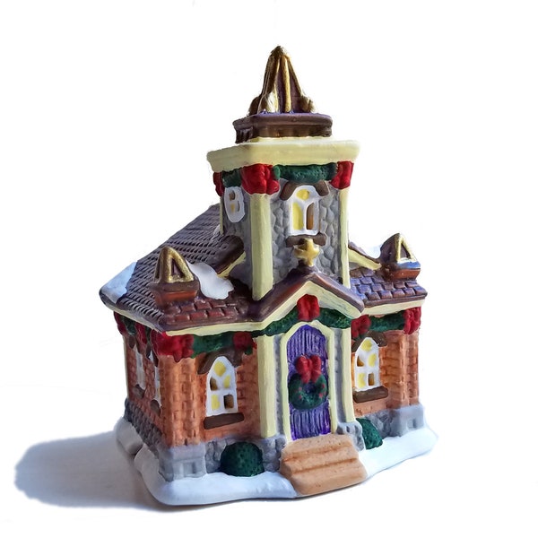 Ceramic Christmas Village - Etsy