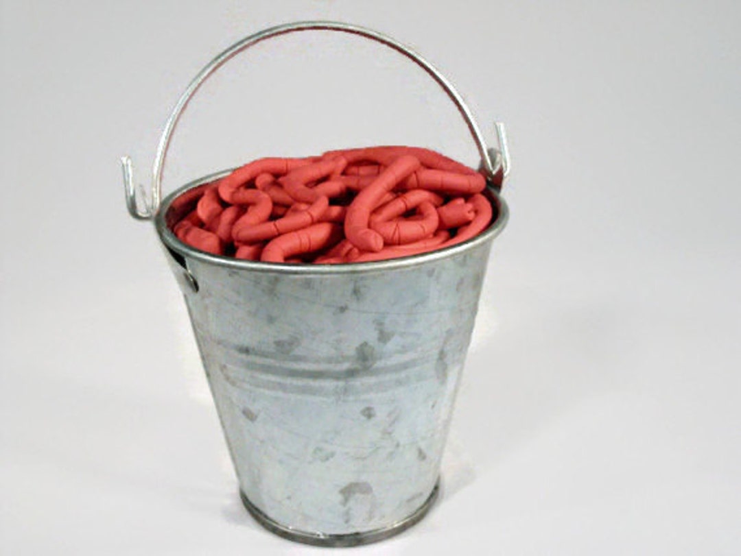 Fishing Ornament - Bucket of Worms, Worm Ornament, Gift for Gardener ...