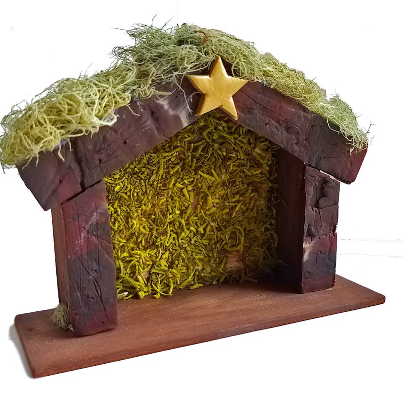 Nativity Stable - Etsy