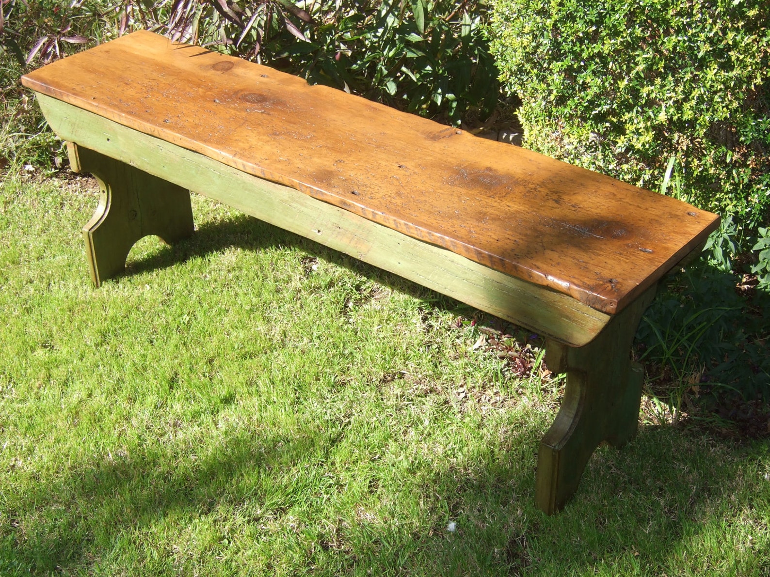 The Wellington Bench Classic Five Board Bench Handmade With - Etsy