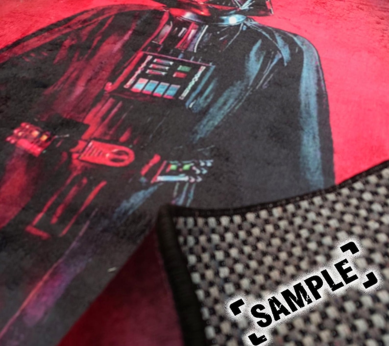 Polka Dot Mouse Round Rug, Red and White, Kids Nursery - Etsy