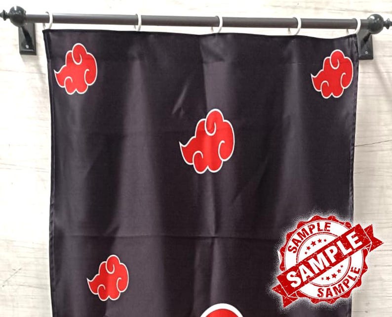 Lord of the Rings Curtain, Tree of Gondor Window Drapes, Broken Sword ...