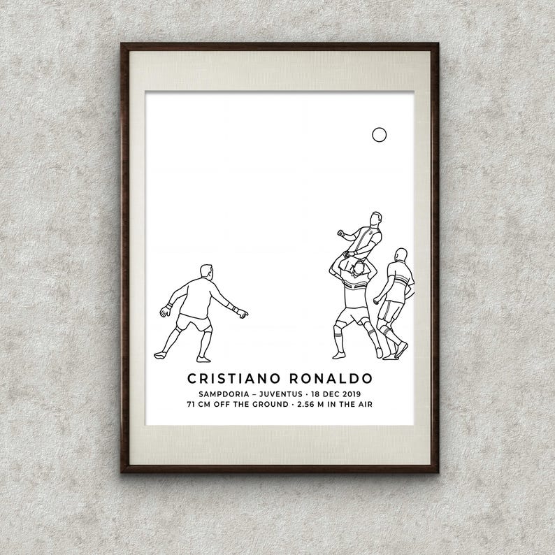 Lionel Messi, Cristiano Ronaldo Iconic Football Moment Art Print (digital Download) - Etsy