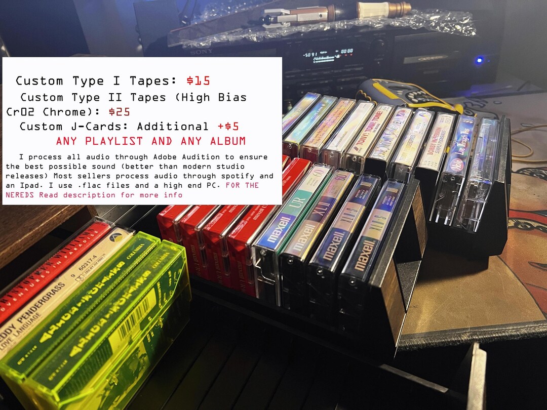 Best Sound Quality Handmade Mixtapes - Etsy