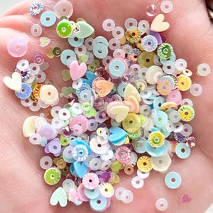 For the Love of Pastels Sequin Mix, Pastel Sequins, Shaker Mix, Spring ...