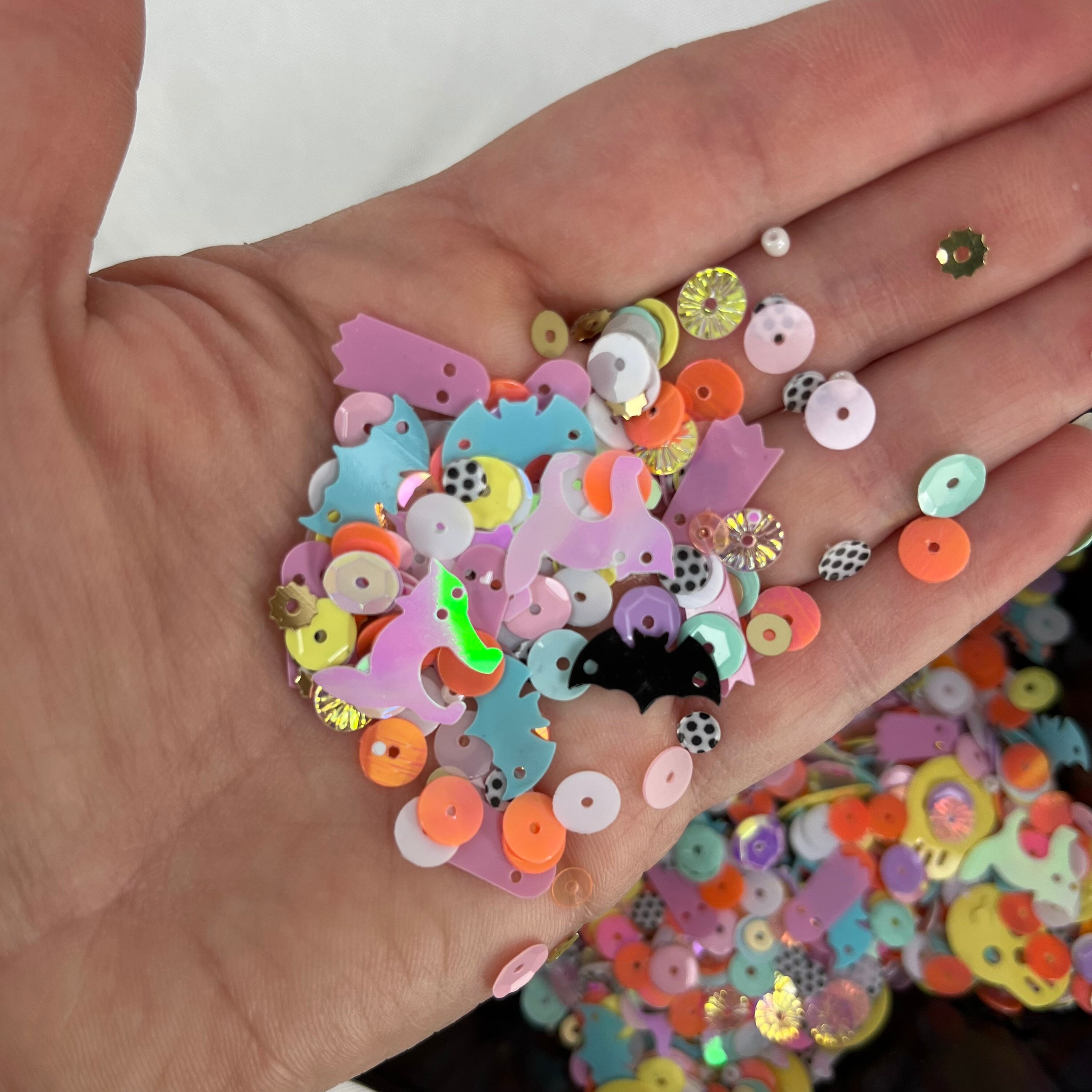 Pastel Halloween Sequin 2022 Remix Pasteloween Sequins - Etsy