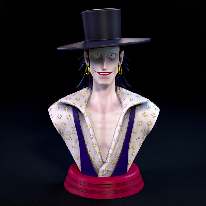 One Piece – Laffitte | Silent Wing Assassin STL Statue | 3D Print Model ...