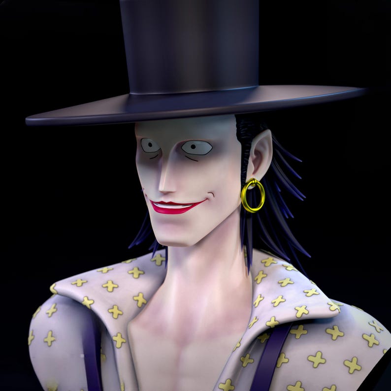 One Piece – Laffitte | Silent Wing Assassin STL Statue | 3D Print Model ...