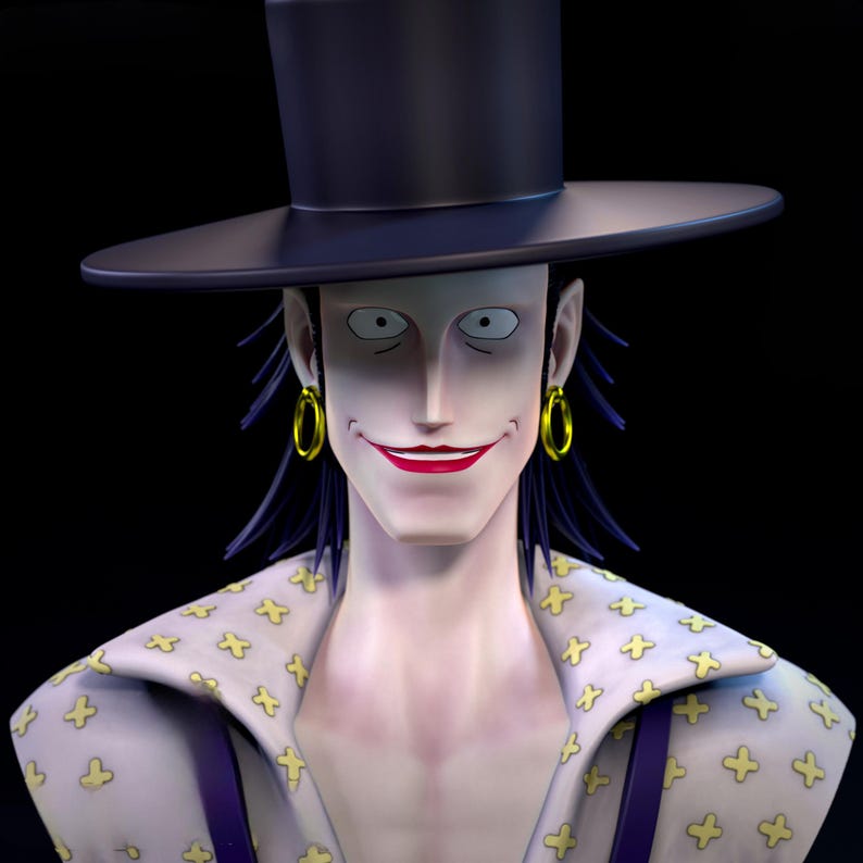 One Piece – Laffitte | Silent Wing Assassin STL Statue | 3D Print Model ...