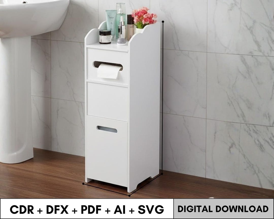 Bathroom Vanity Shelf, Plasma Metal Shelf Design, Digital Download for ...