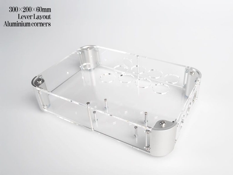 Fightstick Case ONLY | DIY Arcade Stick Enclosure | Aluminum & Acrylic ...