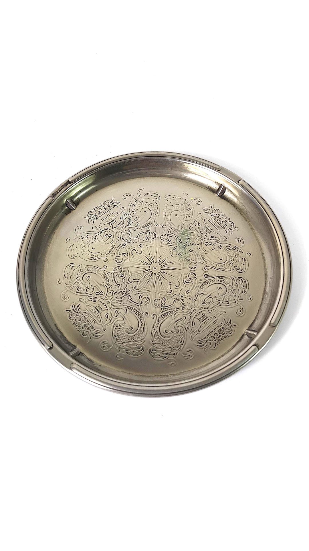 Vintage Falstaff English Mini Silver-plated Decorative Trinket Tray - Etsy