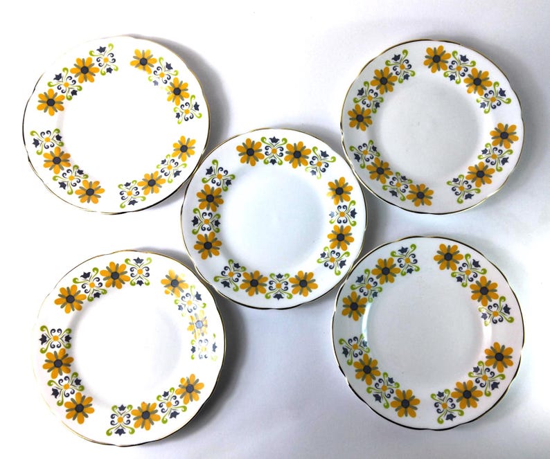 English Hudson Middleton Royal Sutherland Bone China: Vintage 1970s ...