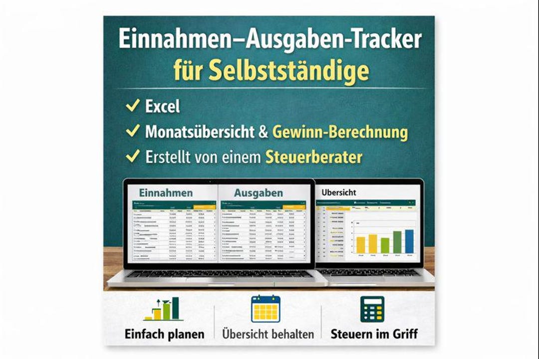 Income and Expense Tracker for Self-employed Individuals | Excel ...