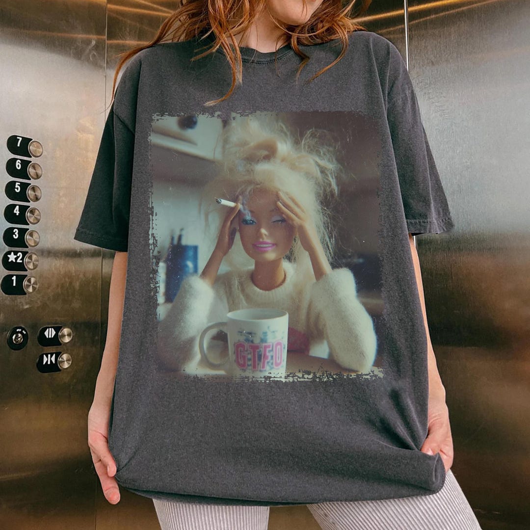 Distressed Doll Face Meme T-shirt, Smoking Doll Meme Sweatshirt ...