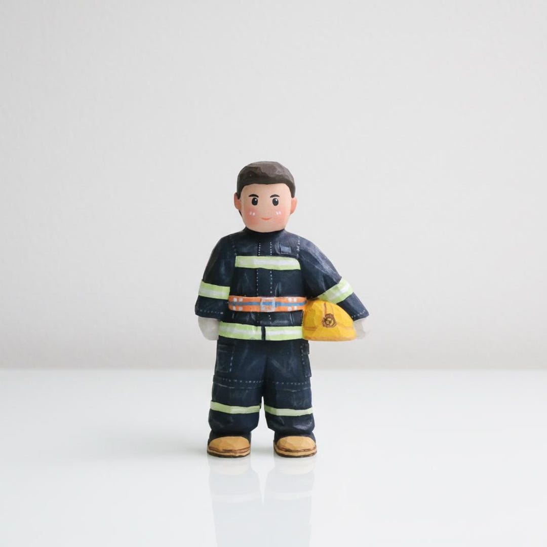 Custom Profession Wood Carving From Photo, Personalized Figurine - Etsy