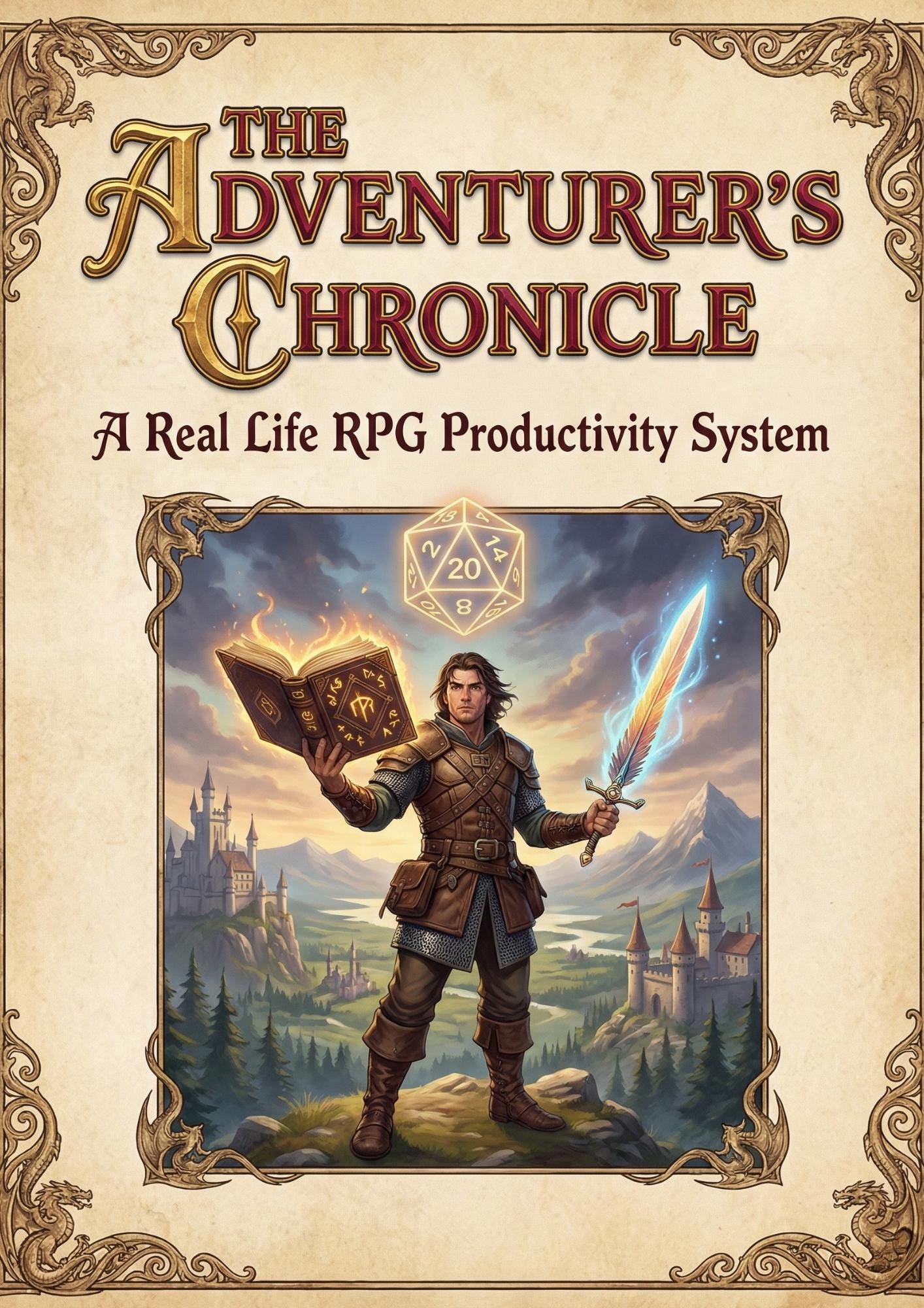 RPG Life Planner | D&D Character Sheet Habit Tracker | Gamified ADHD ...