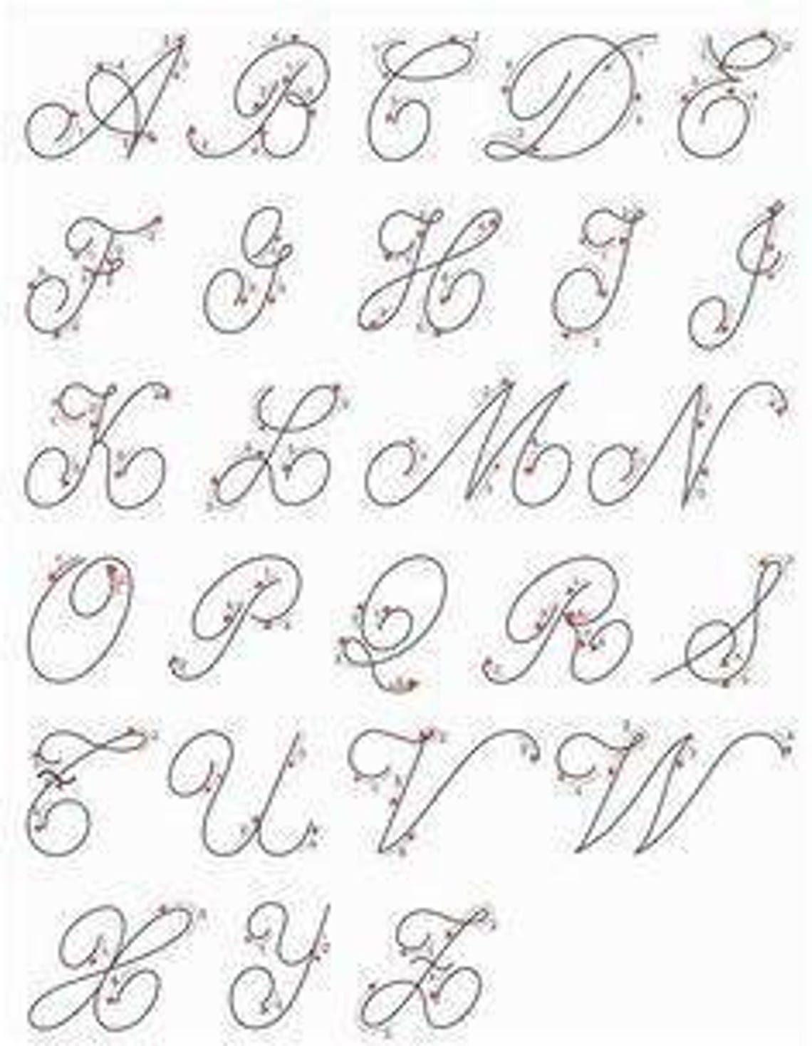 Tricotin Alphabet Templates A–Z PDF | Knitting Nancy Letter Patterns ...