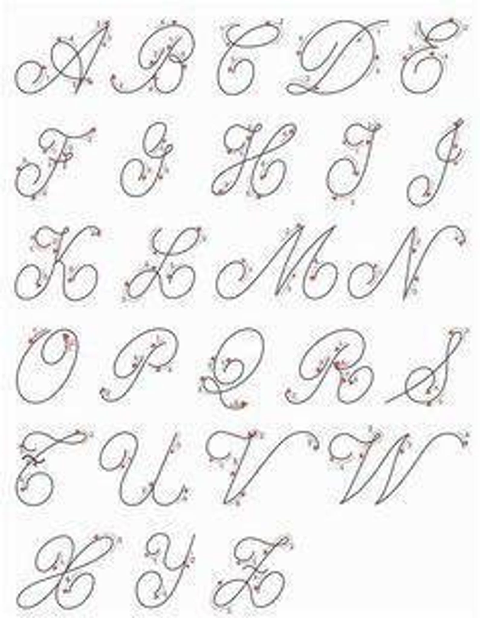 Tricotin Alphabet Templates A–Z PDF | Knitting Nancy Letter Patterns ...