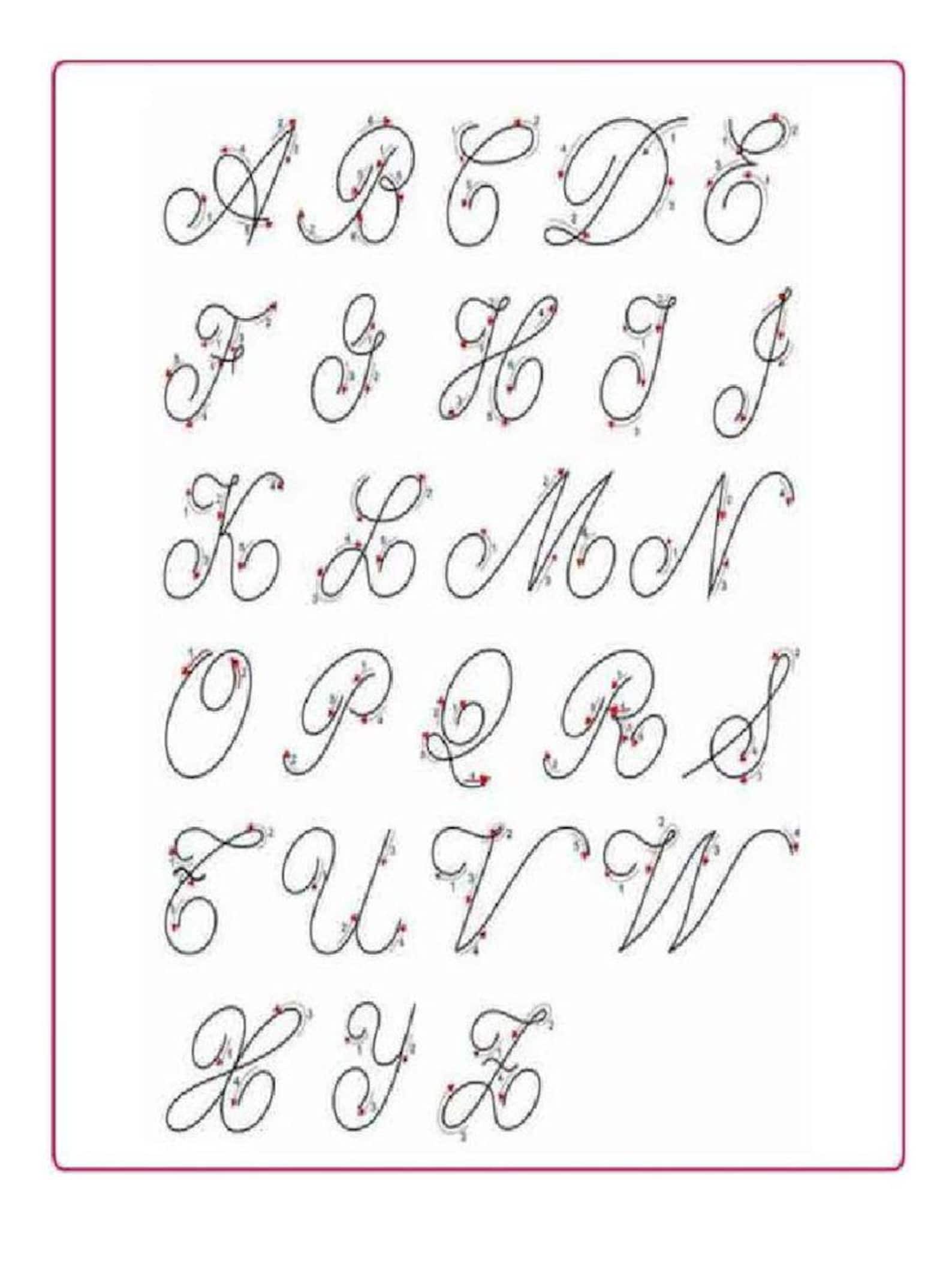 Tricotin Alphabet Templates A–Z PDF | Knitting Nancy Letter Patterns ...