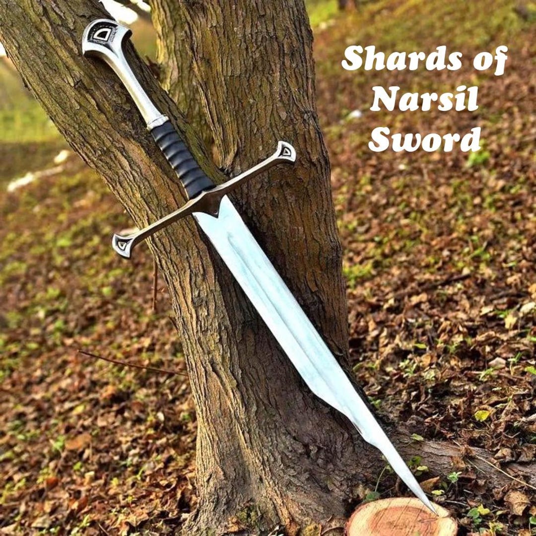 Handmade Shards of Narsil Sword Replica | Lord of the Rings Swords ...