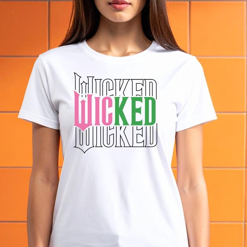 Wicked SVG Bundle: Movie, Pink & Green, "change for Good," Vintage ...