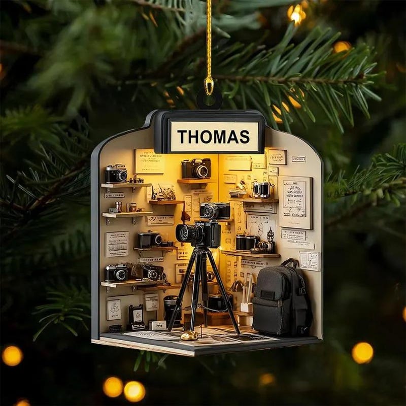 Camera Ornament - Etsy