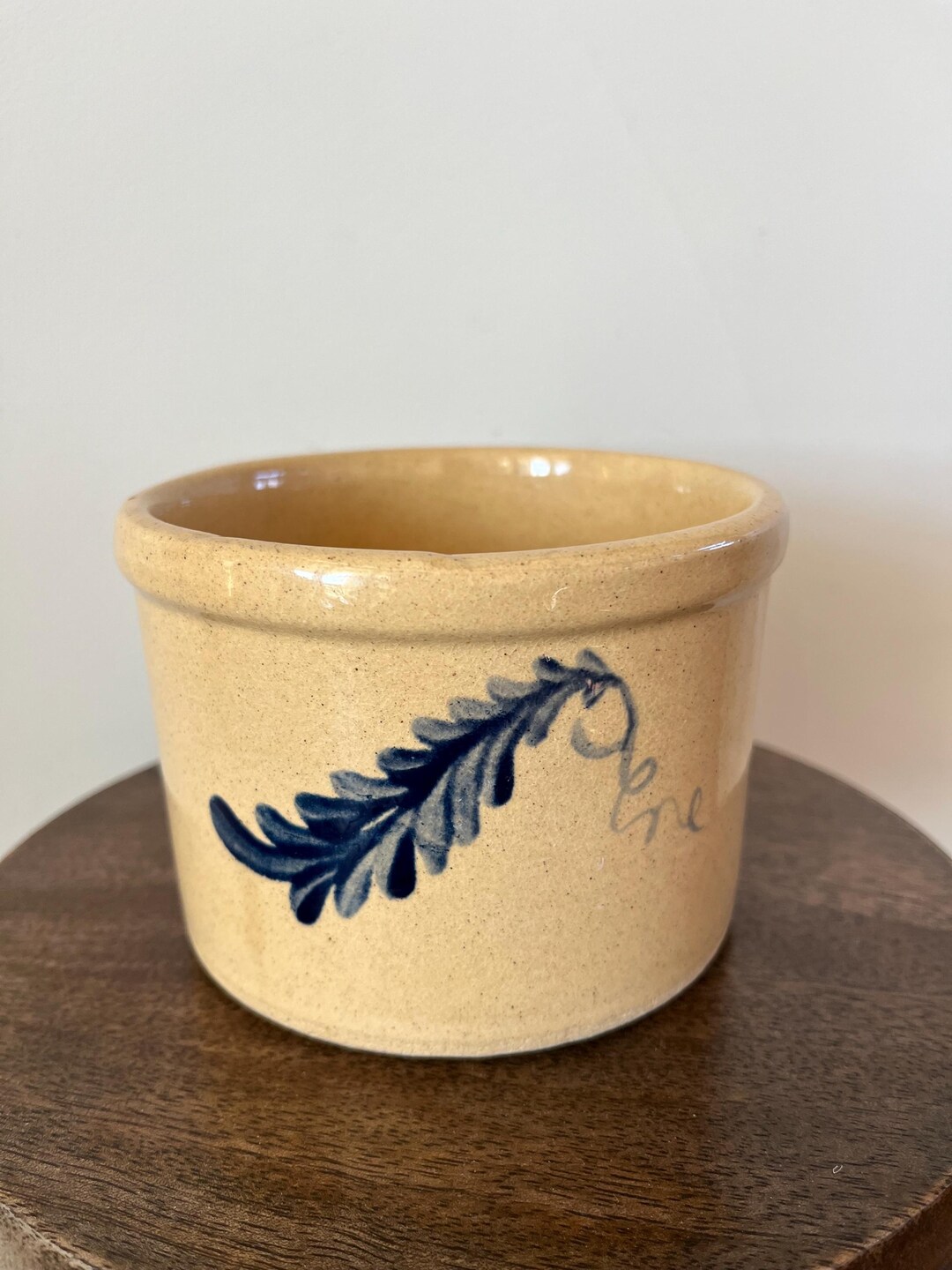 Vintage Cottage Farmhouse Ceramic Pot Container Decor Vintage Kitchen ...