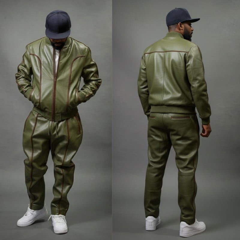 Tracksuits Zip Green - Etsy