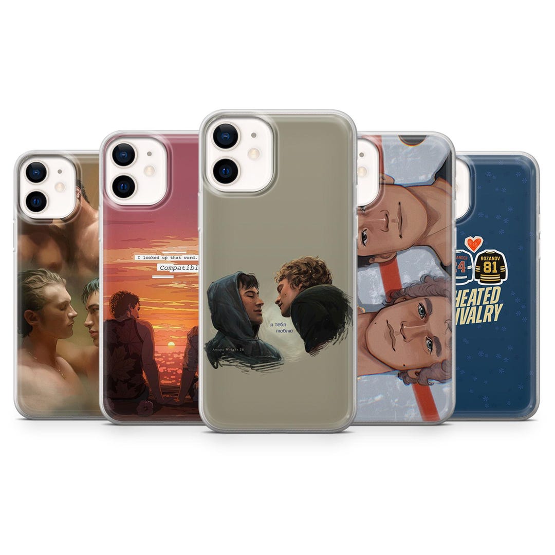 Heated Rivalry Phone Case Fan Art Cover for iPhone 17, 16pro, 15, 14 ...