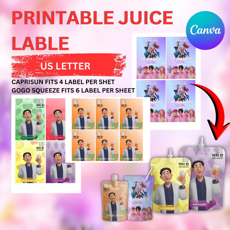 Kpop Demon Hunters Mega Party Bundle: Demon Hunters Printable Set, Saja ...