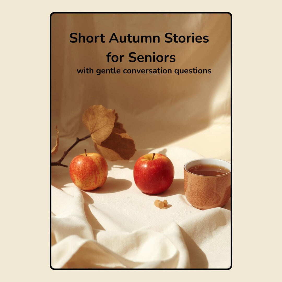 Autumn Stories Printable for Seniors, Dementia Activity, Conversation ...