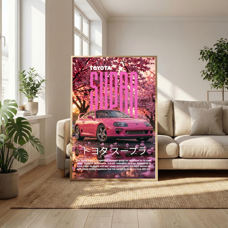 Pink Jdm Posters - Etsy