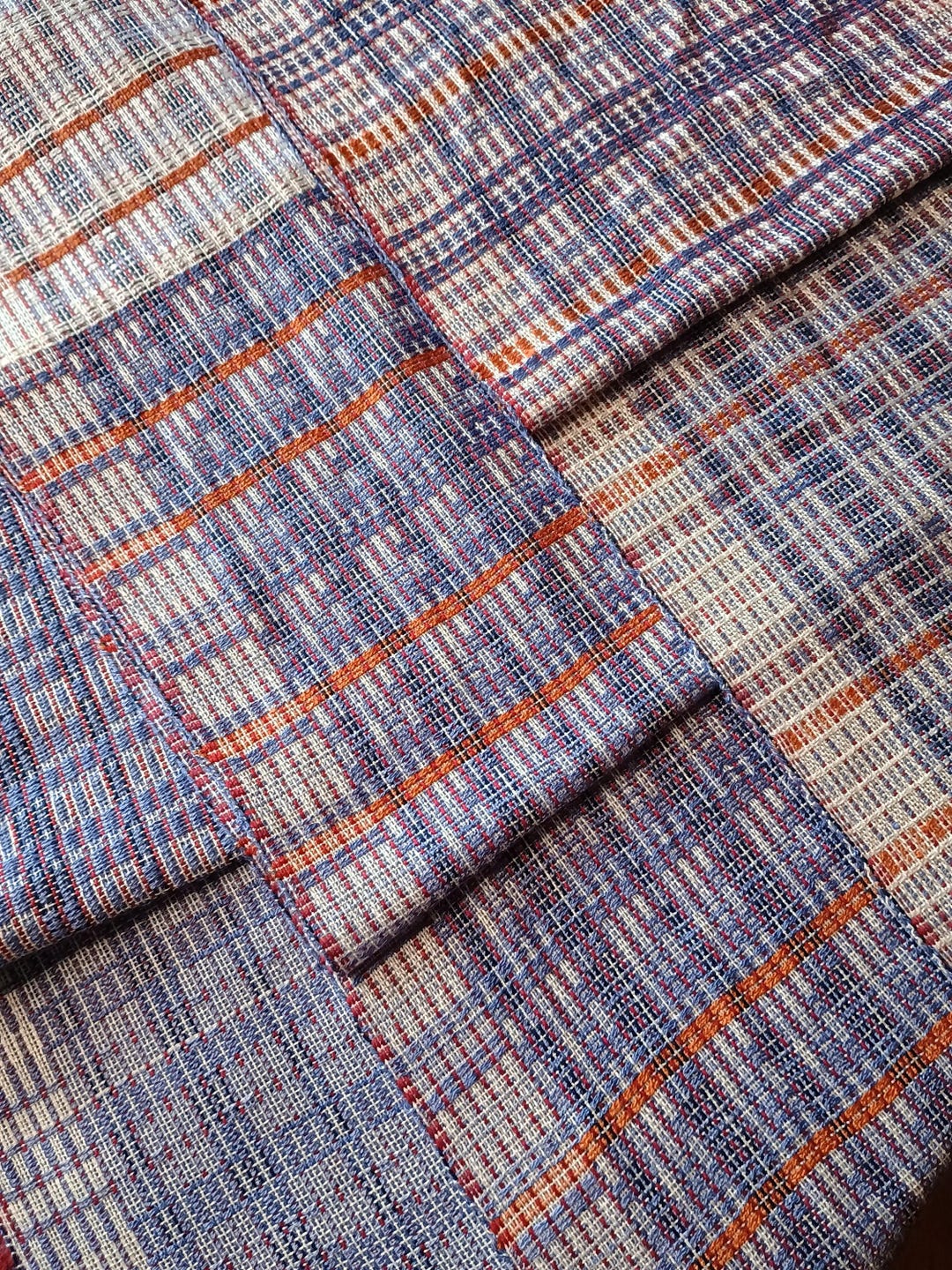 Handwoven Bamboo Scarf in Bateman Boulevard Weave - Etsy