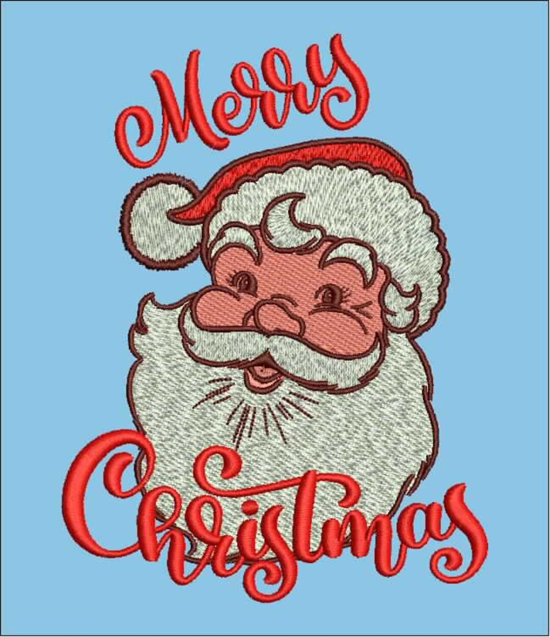 6 Christmas Designs Pack, Embroidery, Digitizing, Patches, Quality Work ...