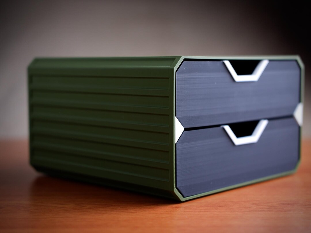 Modern Drawer Organizer – 3D Printed Grid Storage, Eco-friendly PLA ...