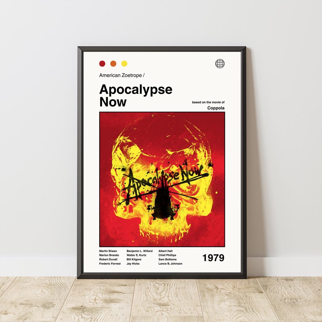 Apocalypse Now Poster – Apocalypse Now Print – Classic Film Poster ...