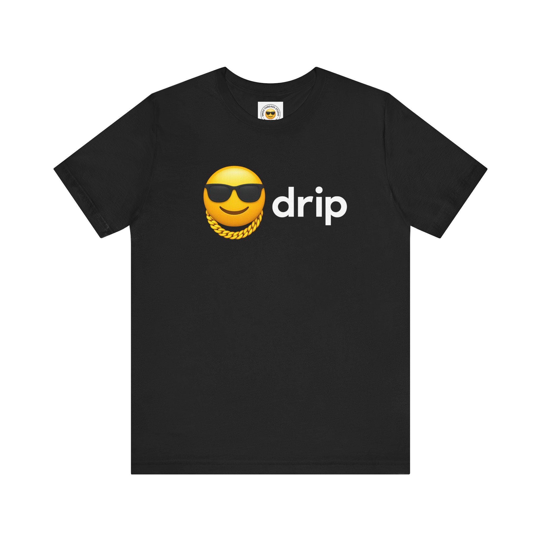 Emoji Threads Studio Drip Emoji Tee - Etsy
