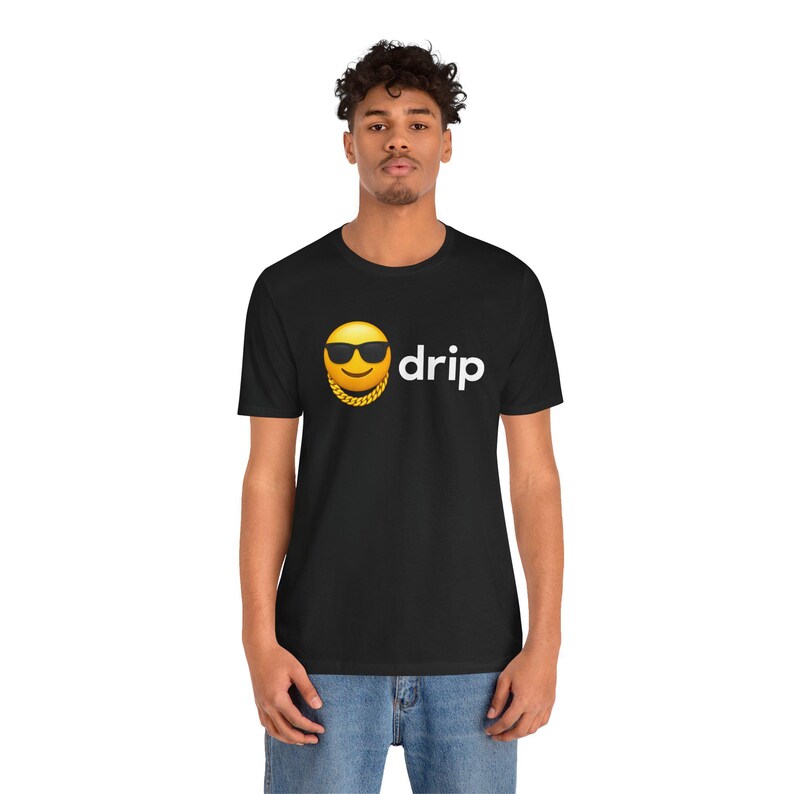 Emoji Threads Studio Drip Emoji Tee - Etsy