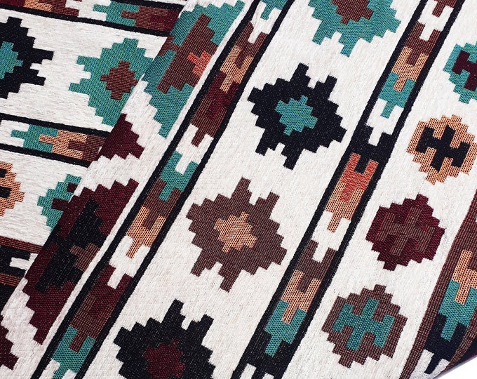 Veradacraft Woven Fabric Aztec Fabric Tribal Fabric Native Cotton ...