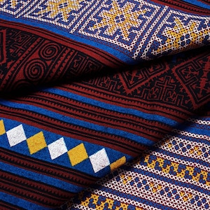 Thai Cotton Fabric,tribal Fabric,native Fabric, Ethnic Fabric,craft ...