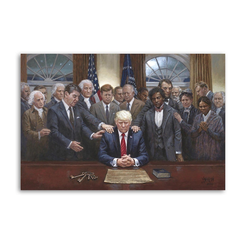 Praying With Trump - Etsy